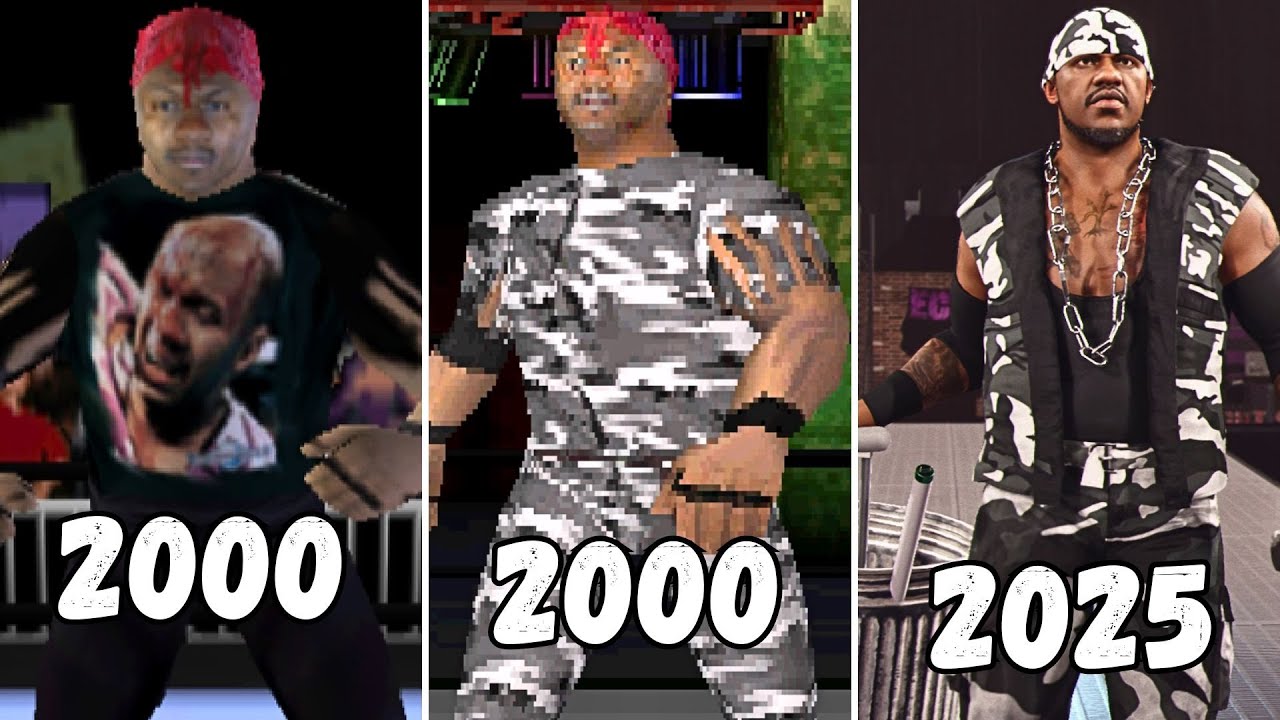 The Entrance Evolution of New Jack in WWE X ECW Games ! (2000-2025 ...