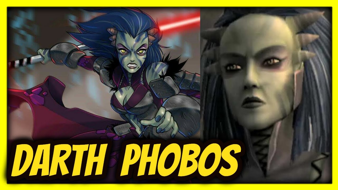 🔥 La historia de DARTH PHOBOS: La sith mas temida | Star Wars Leyendas ...