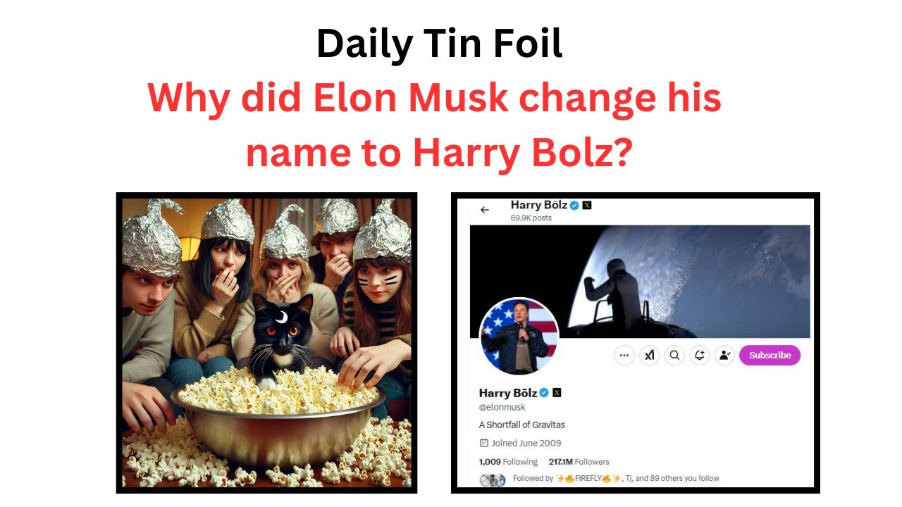 Why did Elon Musk change his name to Harry Bolz? | Tsuki on Solana ...