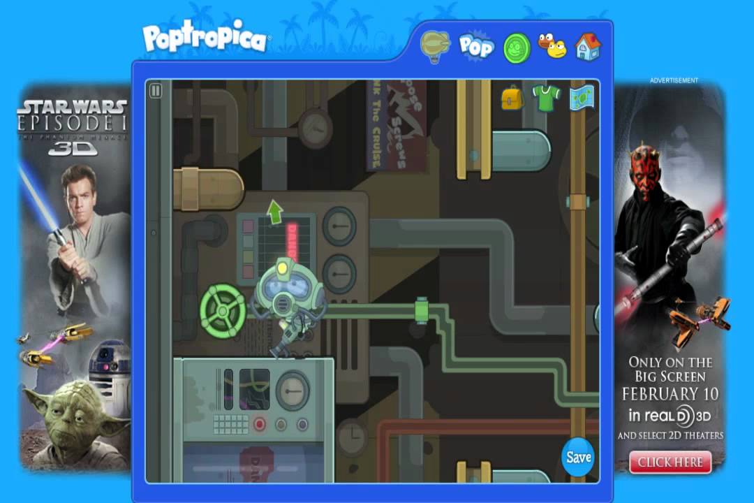 Poptropica S.O.S. Island Full Walkthrough - YouTube