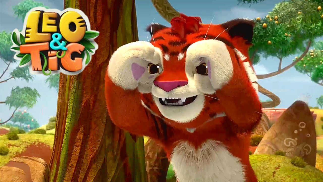 Leo and Tig 🦁 The Tree Hare - Episode 32 🐯 Funny Family Good Animated ...