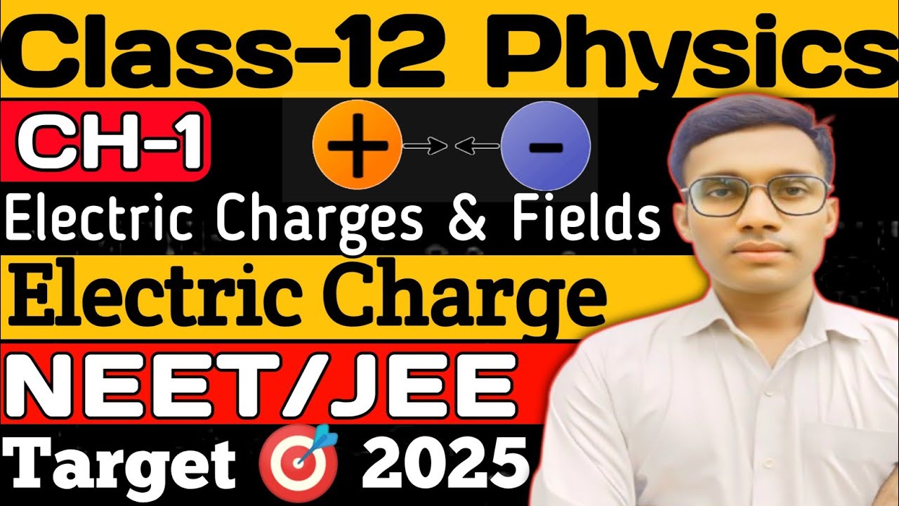 Electric Charges & Fields | Class 12th Physics Chapter-1 ...