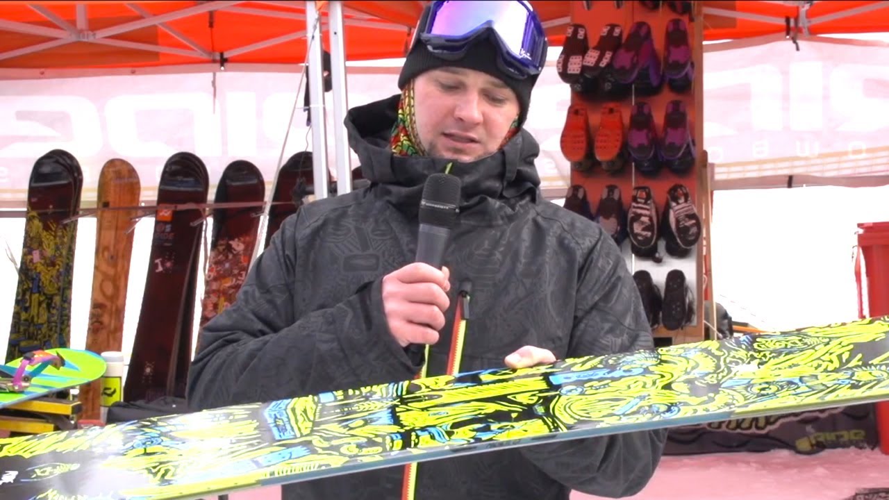 RIDE - Machete GT All Mountain Freestyle @ SHOPS 1st Try - YouTube