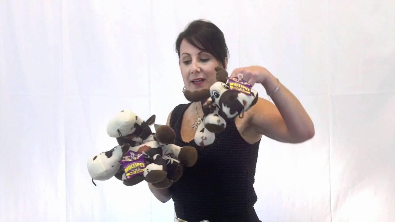 MooMates are the Adorable Multipet International Dog Toys - YouTube
