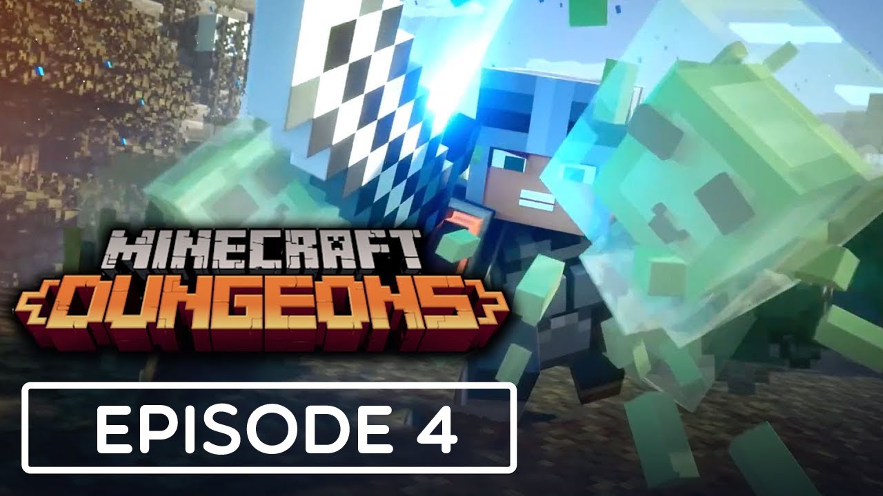 Minecraft Dungeons: Episode 4 - DESTROYING THE NAMELESS ONE!!! - YouTube