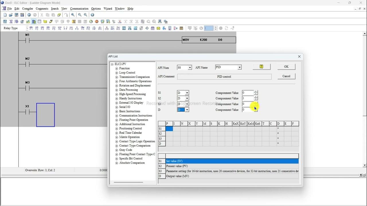 EATON PLC ELCSOFT [PID] PROGRAMMING - YouTube