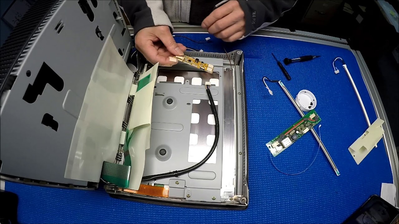 Pro face 2780024-02, Part 2 of 2, How to Install LED Backlight - YouTube