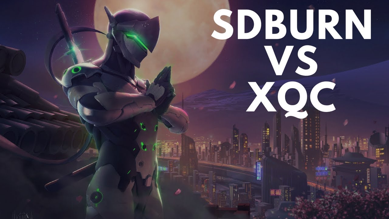 Overwatch Genji God ShadowBurn Against XQC - YouTube