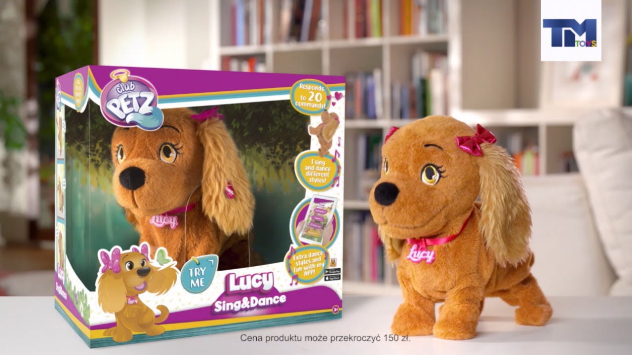 Lucy Sing&Dance | Interaktywny piesek - tańczy i śpiewa! - YouTube