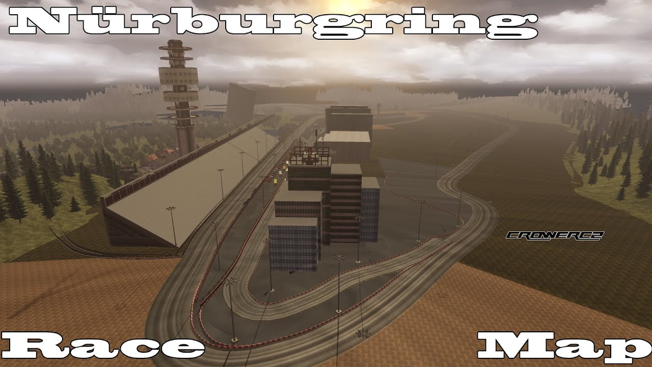 Euro Truck Simulator 2 - Nürburgring - Race Map (Mercedes-Benz Actros ...