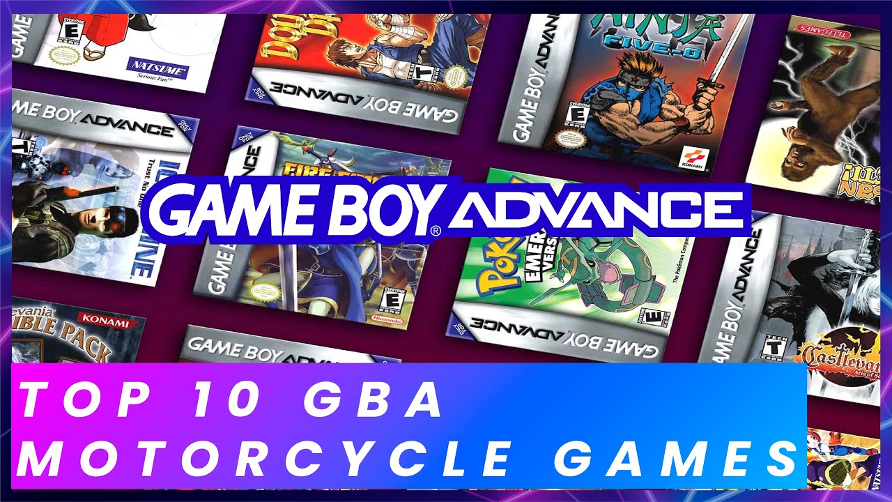 Top 10 GBA Motorcycle Games - YouTube