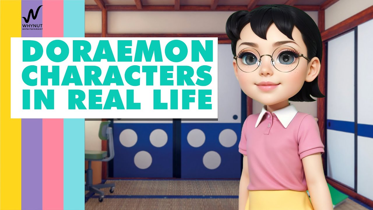 Doraemon Characters in real life - YouTube