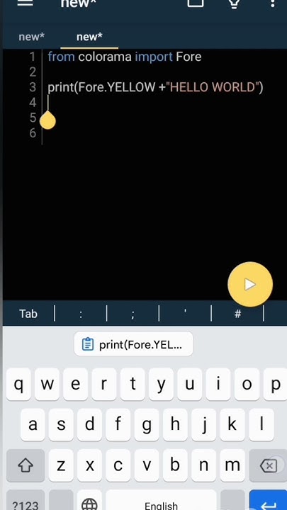 Colored Output In Pythonpythoncoding Pythontips Pythonshorts Colorama Pythontutorial