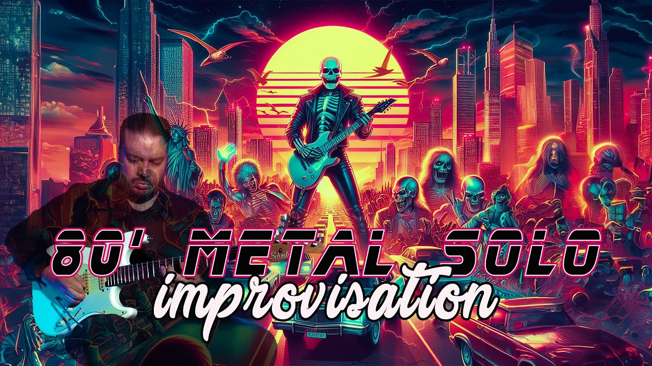 '80 Metal Solo Improvisation - YouTube