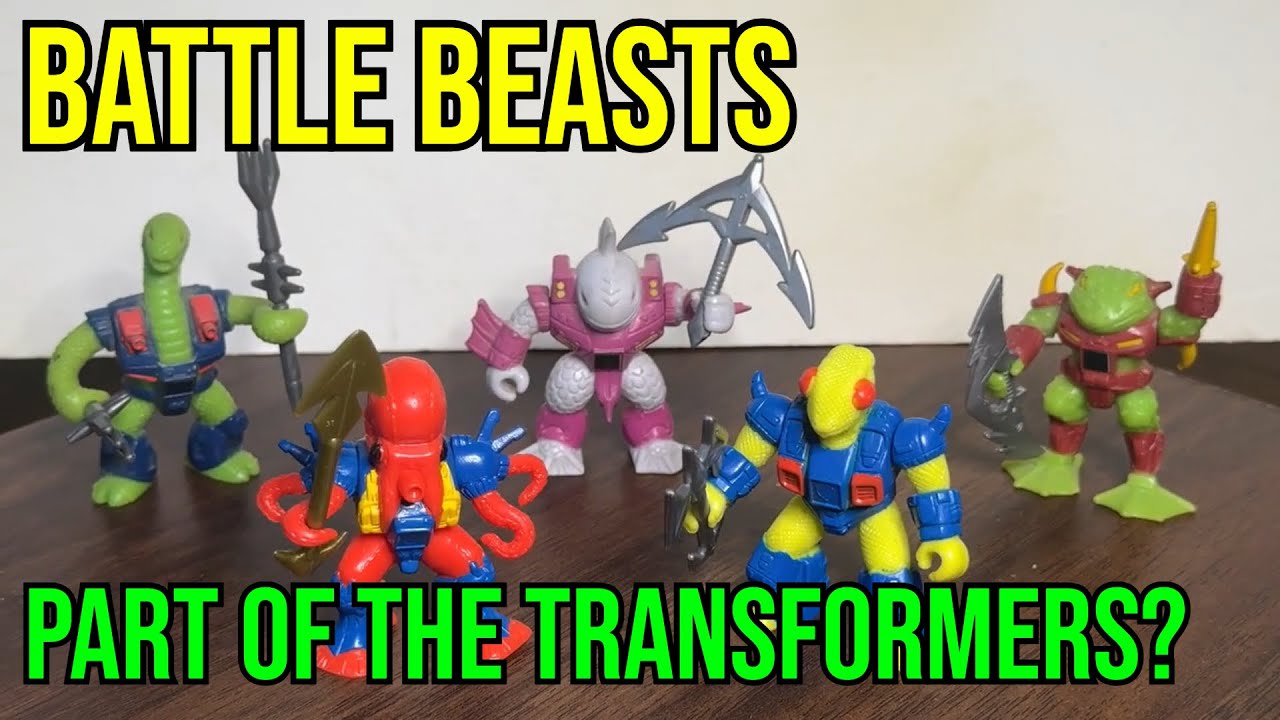 Battle Beasts Vintage Action Figures by Hasbro 1986 - Part of the ...