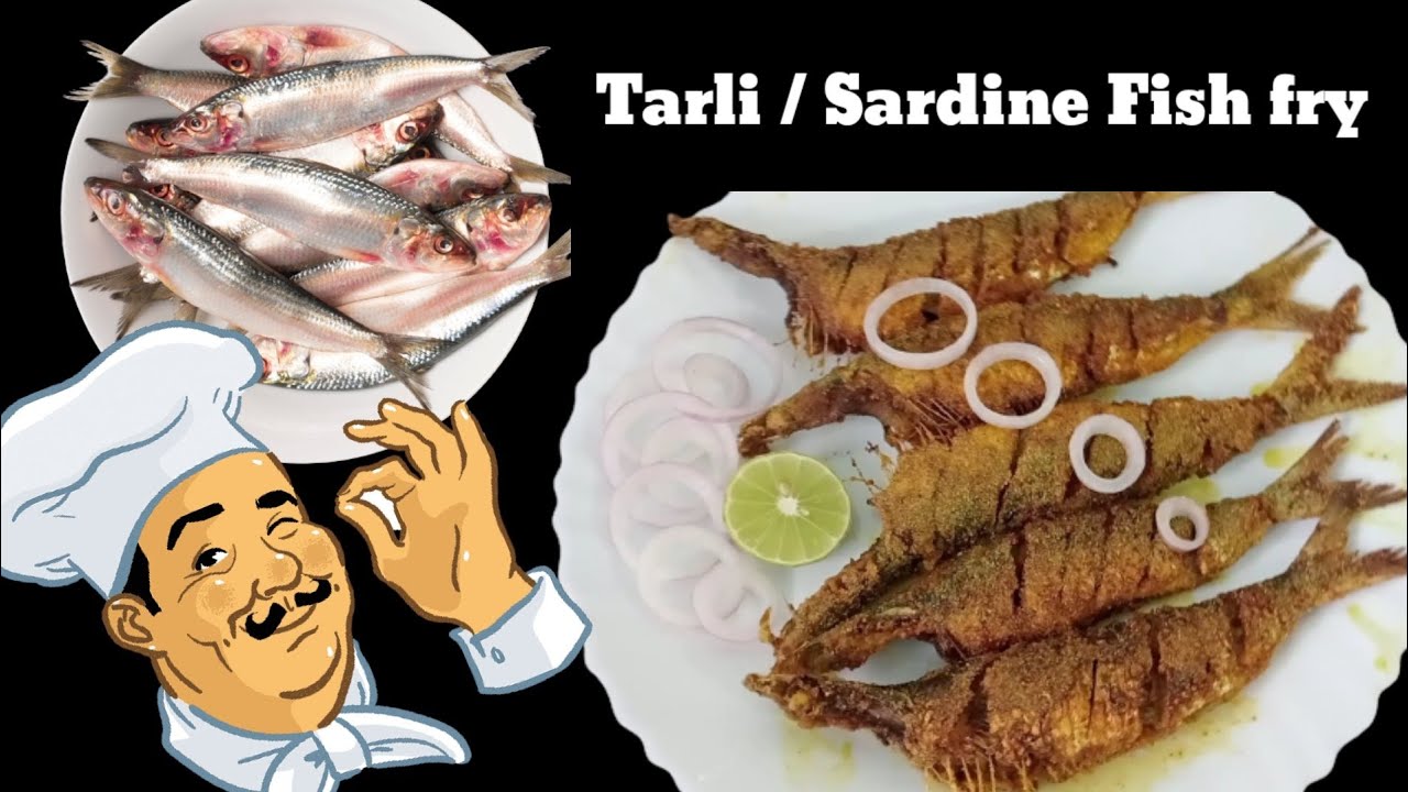 How To Cook Fresh Sardines/ Tarli Fried Sardines/ Tarli Fried Fish ...