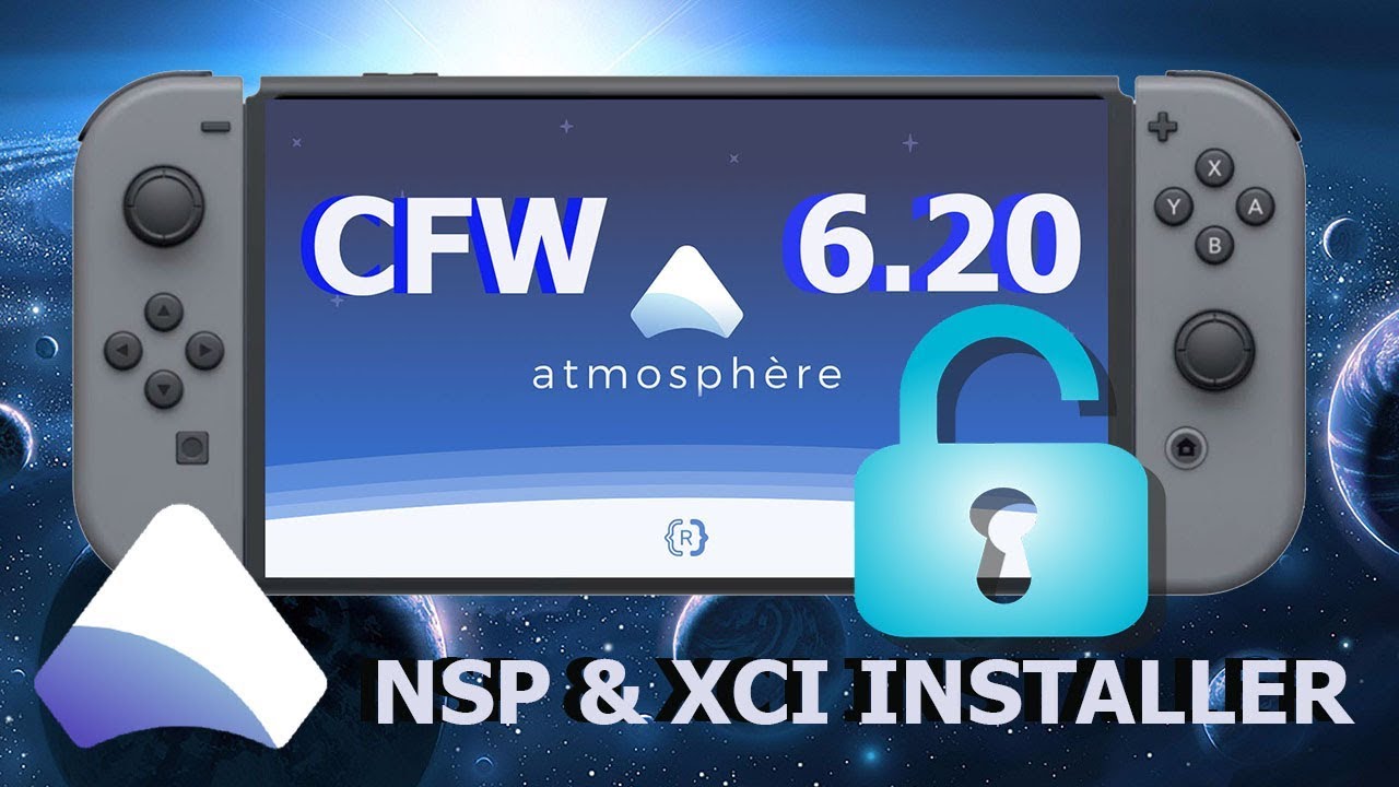 6.2.0 CFW ATMOSPHERE NINTENDO SWITCH TESTADO - YouTube