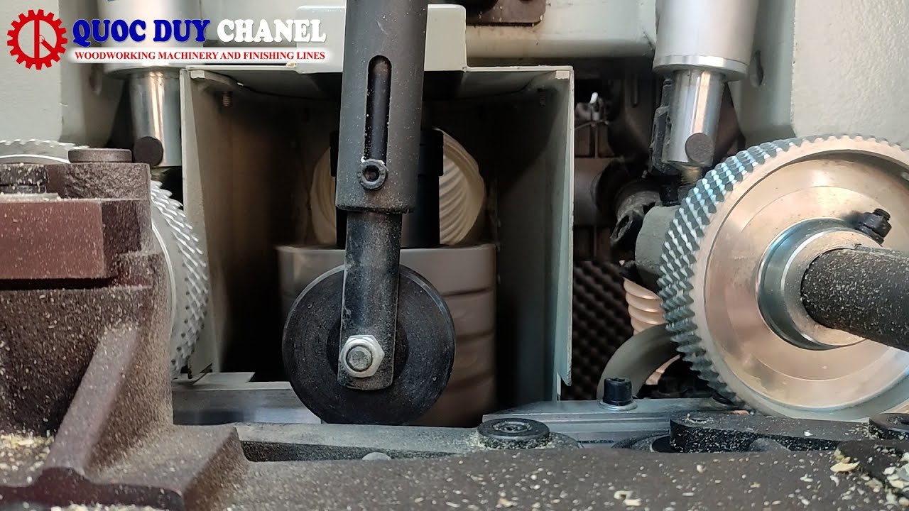 Four Sided 6 Axis Planer Machine // WoodWorking Machine - YouTube