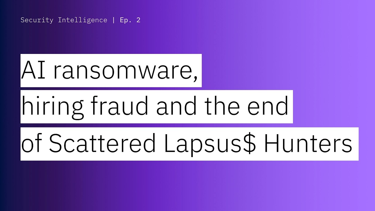 AI ransomware, hiring fraud and the end of Scattered Lapsus$ Hunters ...