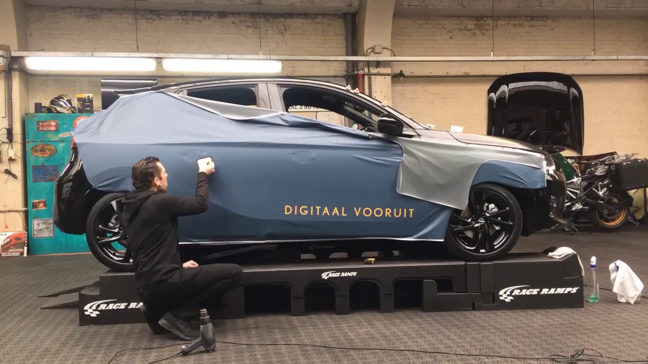OPEL CORSA FLEXAMIT CUSTOM WRAP - YouTube