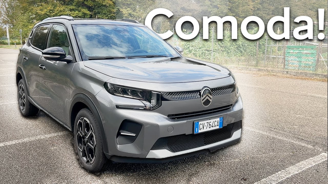 UN SALOTTO! La prova su strada di Nuova Citroen C3 che MI HA SORPRESO ...