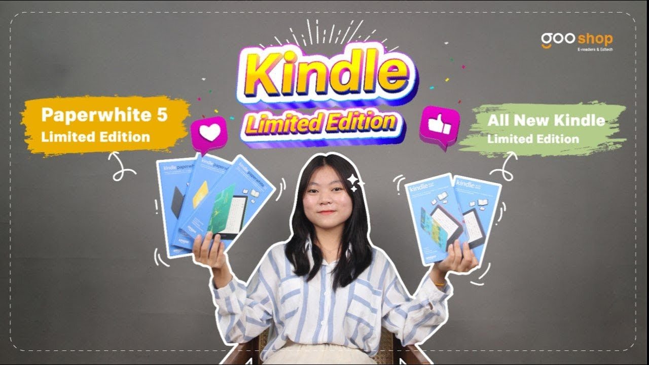ថែមតែ10$បាន Kindle Limited edition ចុះវាមានលក្ខណៈពិសេសអ្វីខ្លះ? - YouTube