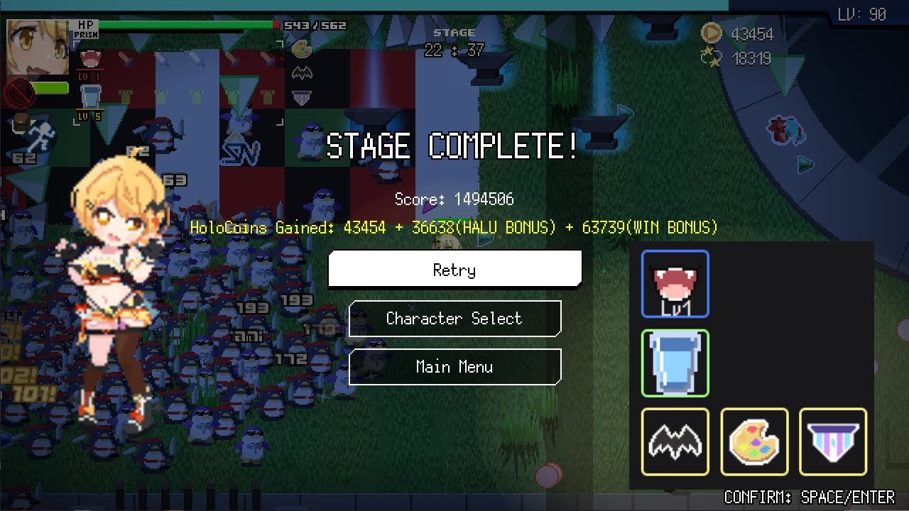 [Holocure] Stage 4 Hard Halu Only Mel (22:37) - YouTube