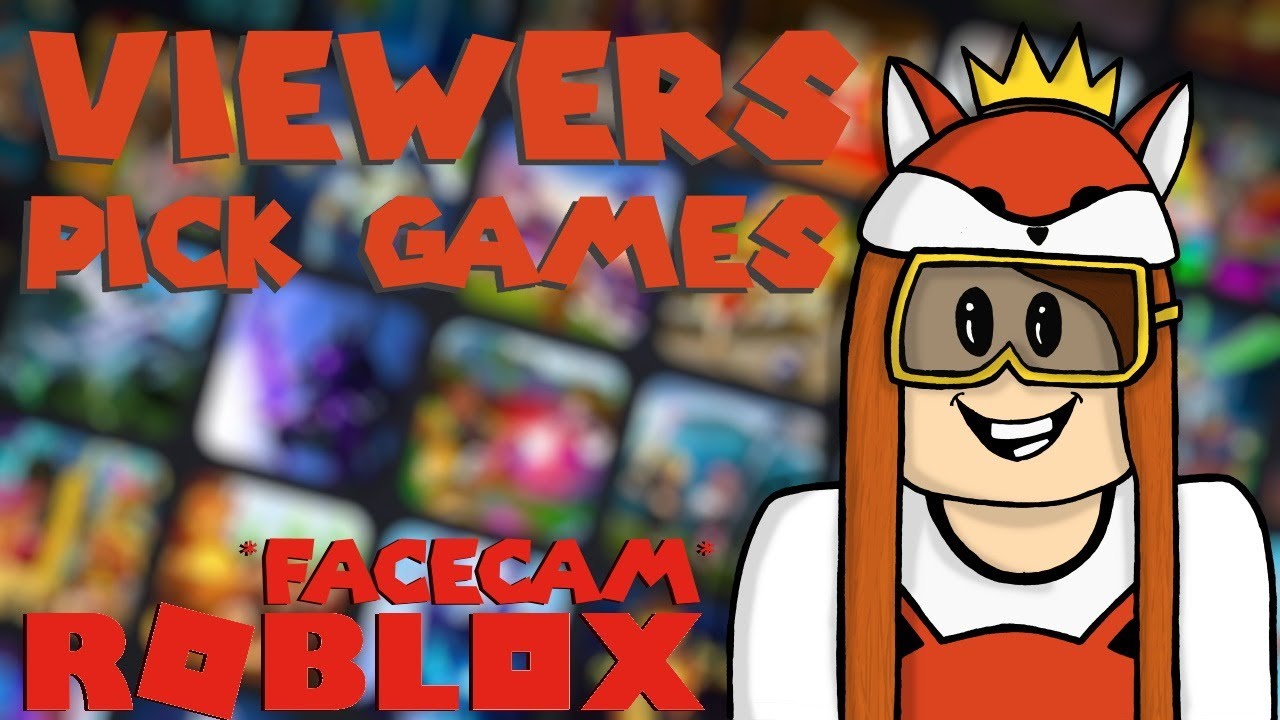 🔴 | LIVE ROBLOX | FACE CAM | RANDOM GAMES - YouTube