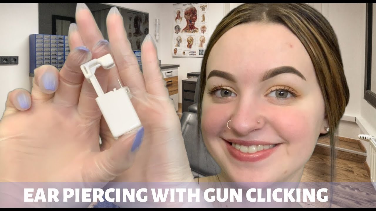 [ASMR] Ear Piercing RP - YouTube