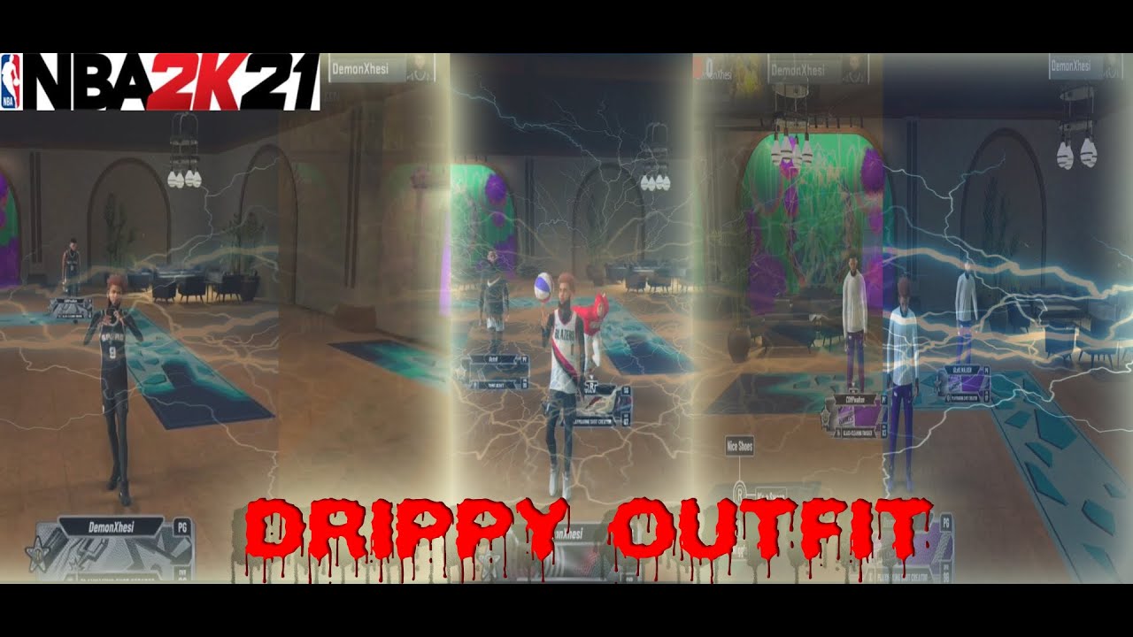 DRIPPY OUTFITS TO WEAR IN *NBA2K21* TRIO DUO OUTFITS - YouTube