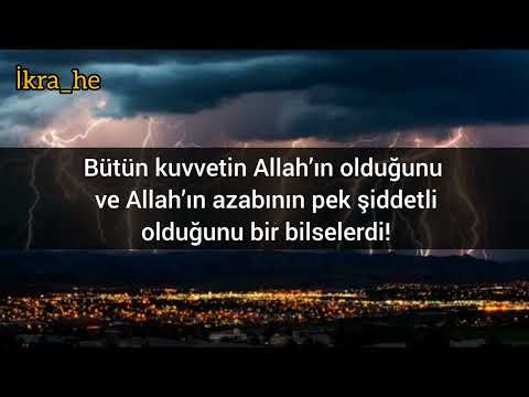 Bakara Suresi 165-166-167 Ayetleri İnsanlar arasında Allah’ı bırakıp da O’na ortak koşanlar vardır.