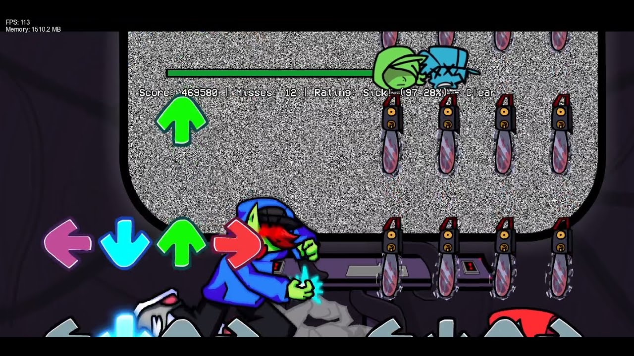 Friday Night Funkin' "DELICTUM" Vs Ponko impossible song PASS - YouTube