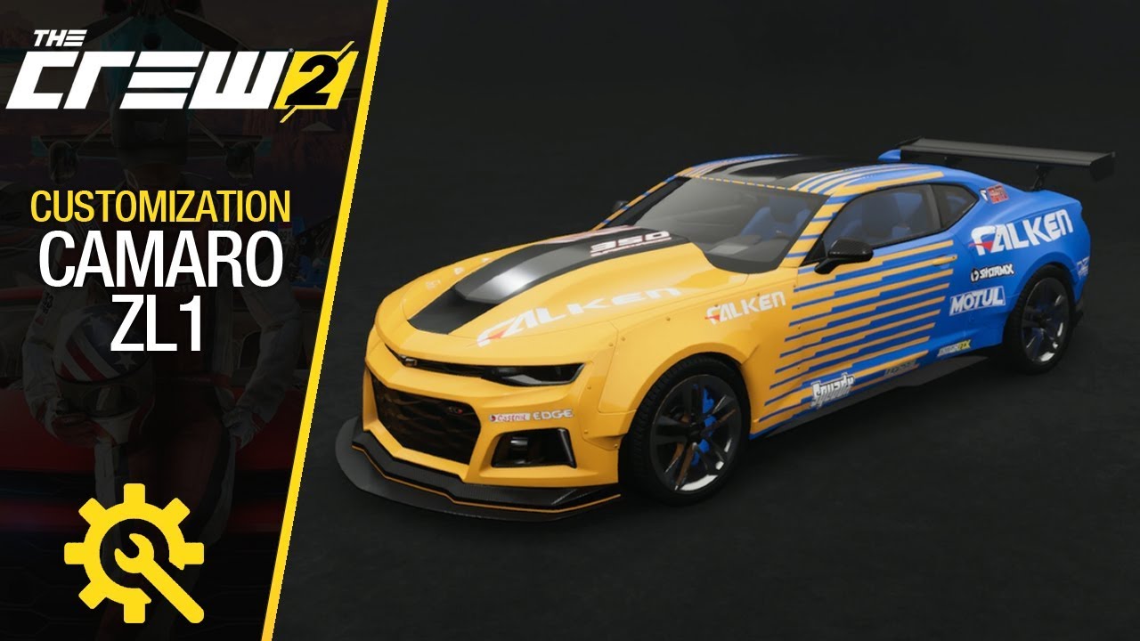 The Crew 2 - Customization: Chevrolet Camaro ZL1 - YouTube
