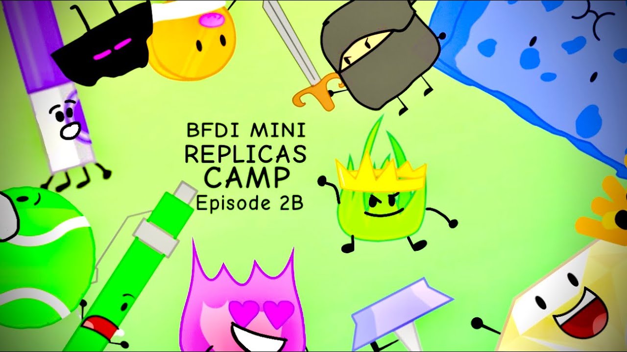 BFDI Mini Replicas Camp - Episode 2B - YouTube