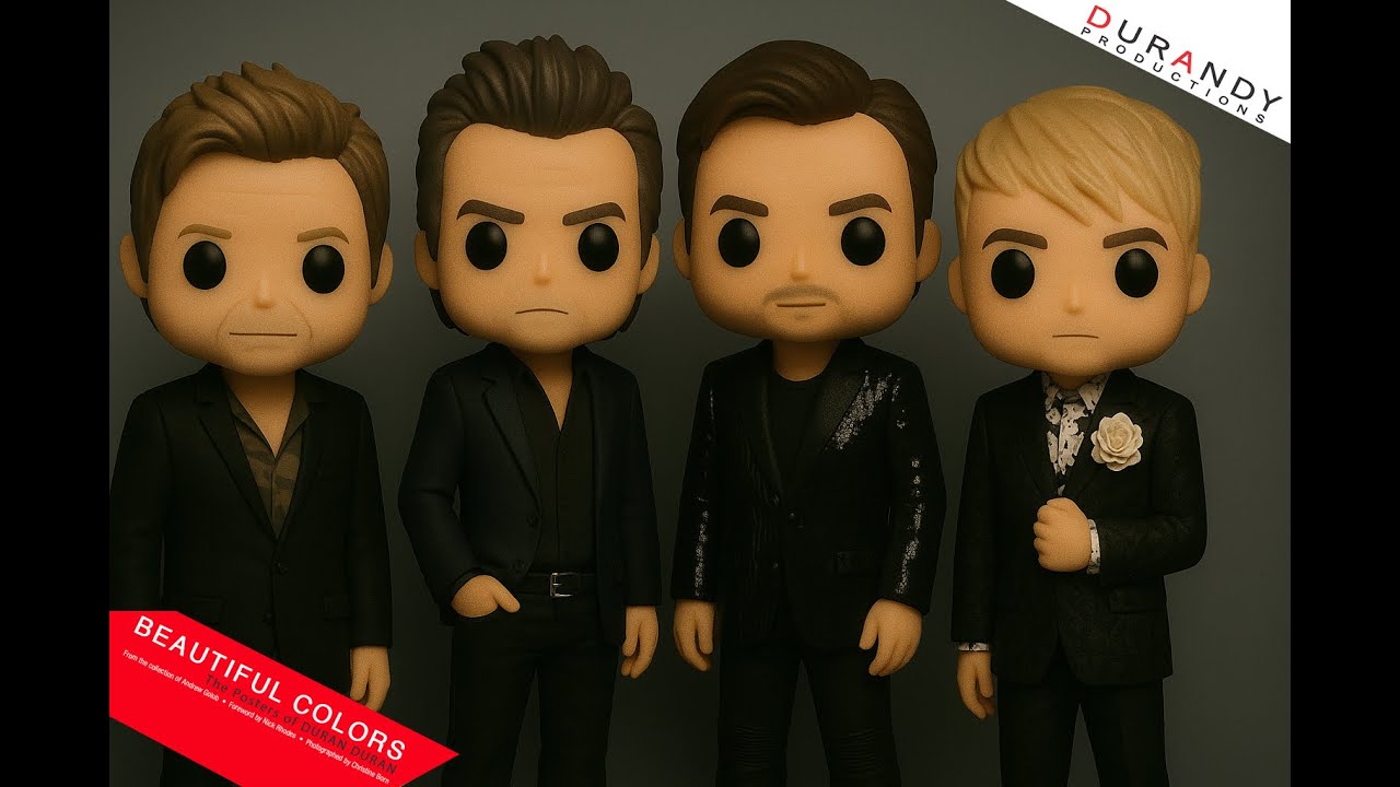 Duran Duran - Beautiful Colors Books "Page by Page"! (Both Versions ...