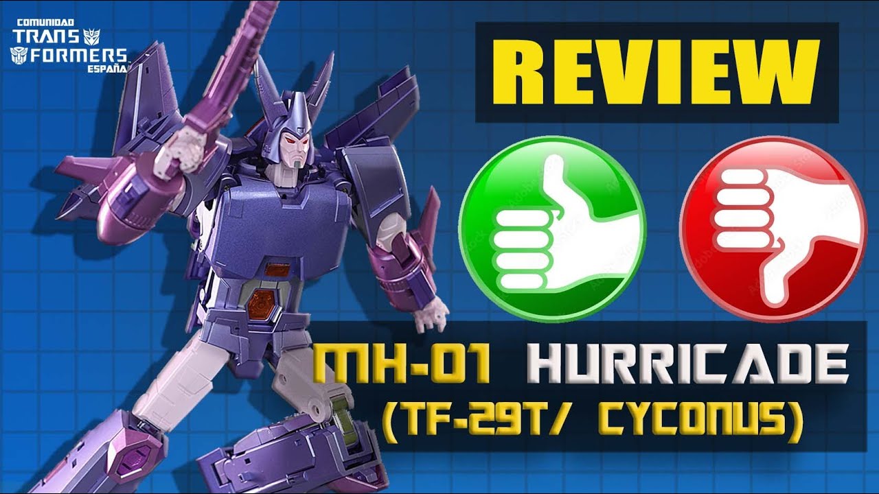 REVIEW MH - 01 Hurricane (FT-29T KO/ Cyclonus HD ESPAÑOL) - YouTube