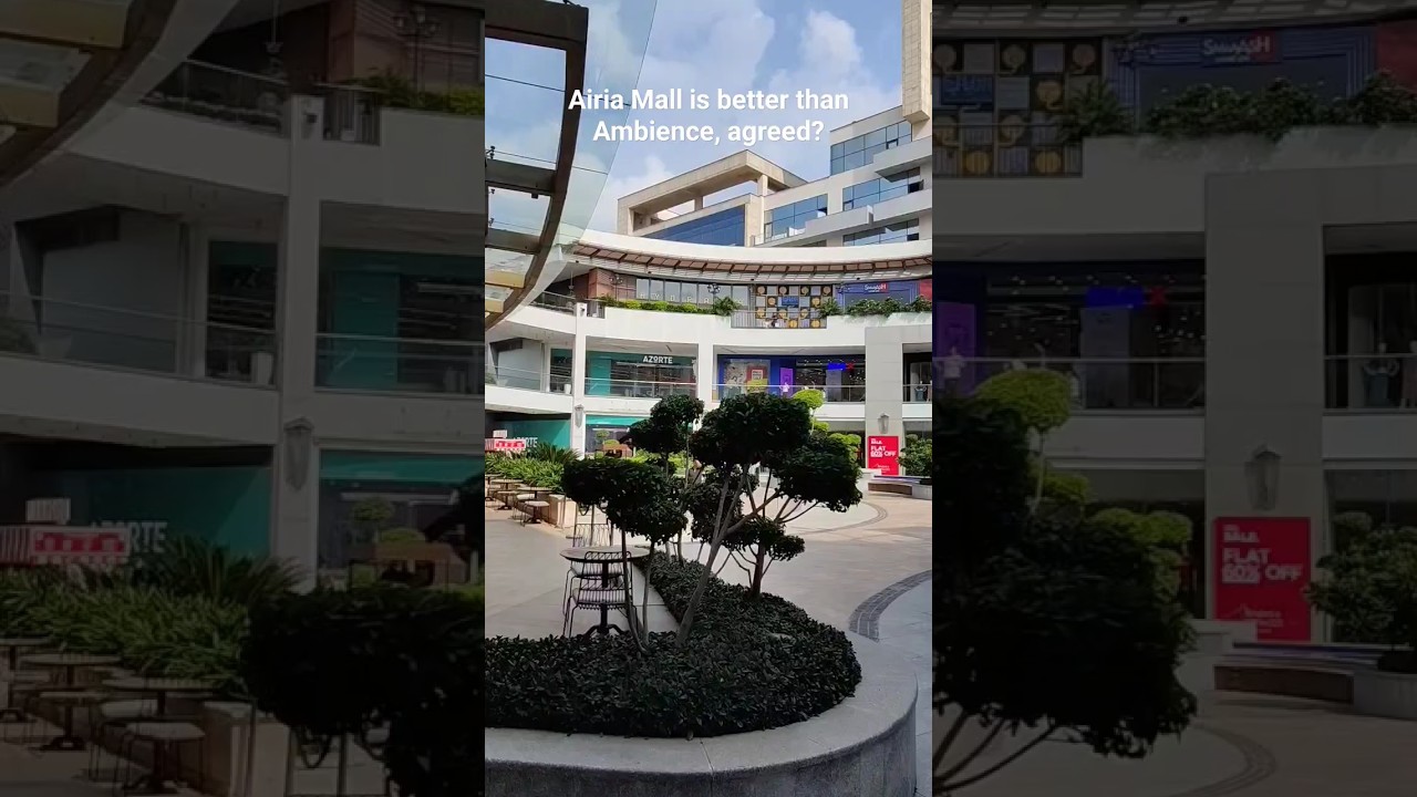 AIRIA Mall looks gorgeous #airiamall #gurgaon #gurugram #gurgaoncity # ...