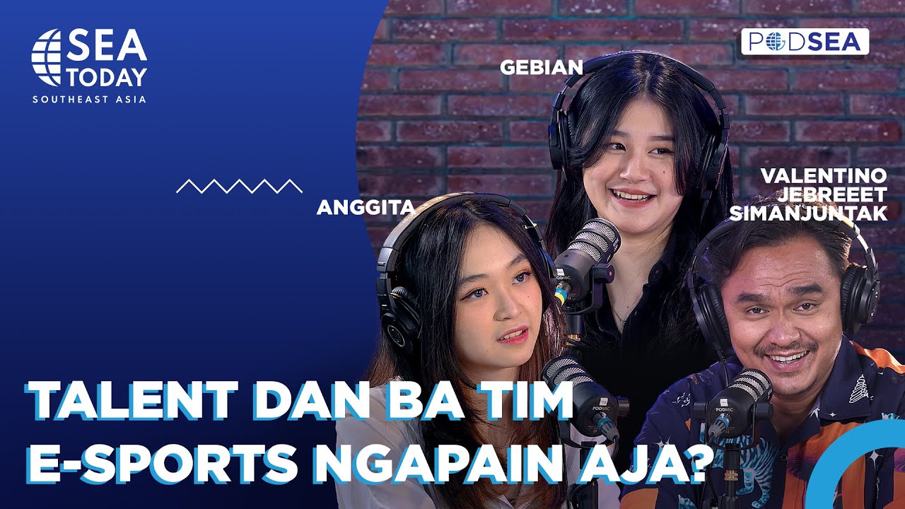 PODSEA: Onic Gebiann dan Aura Angie Tania dengan Segudang Cerita ...