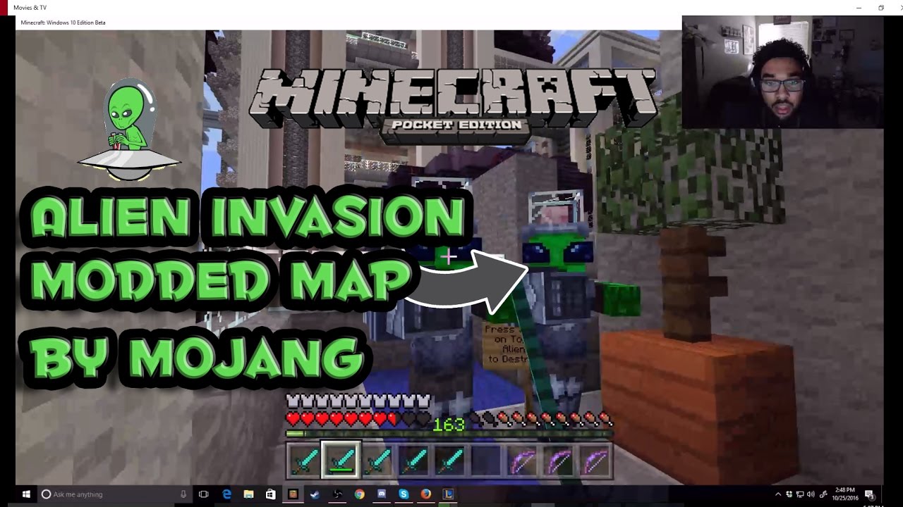 Alien Invasion!! - Mcpe Modded Map by Mojang - Minecraft PE (Pocket ...