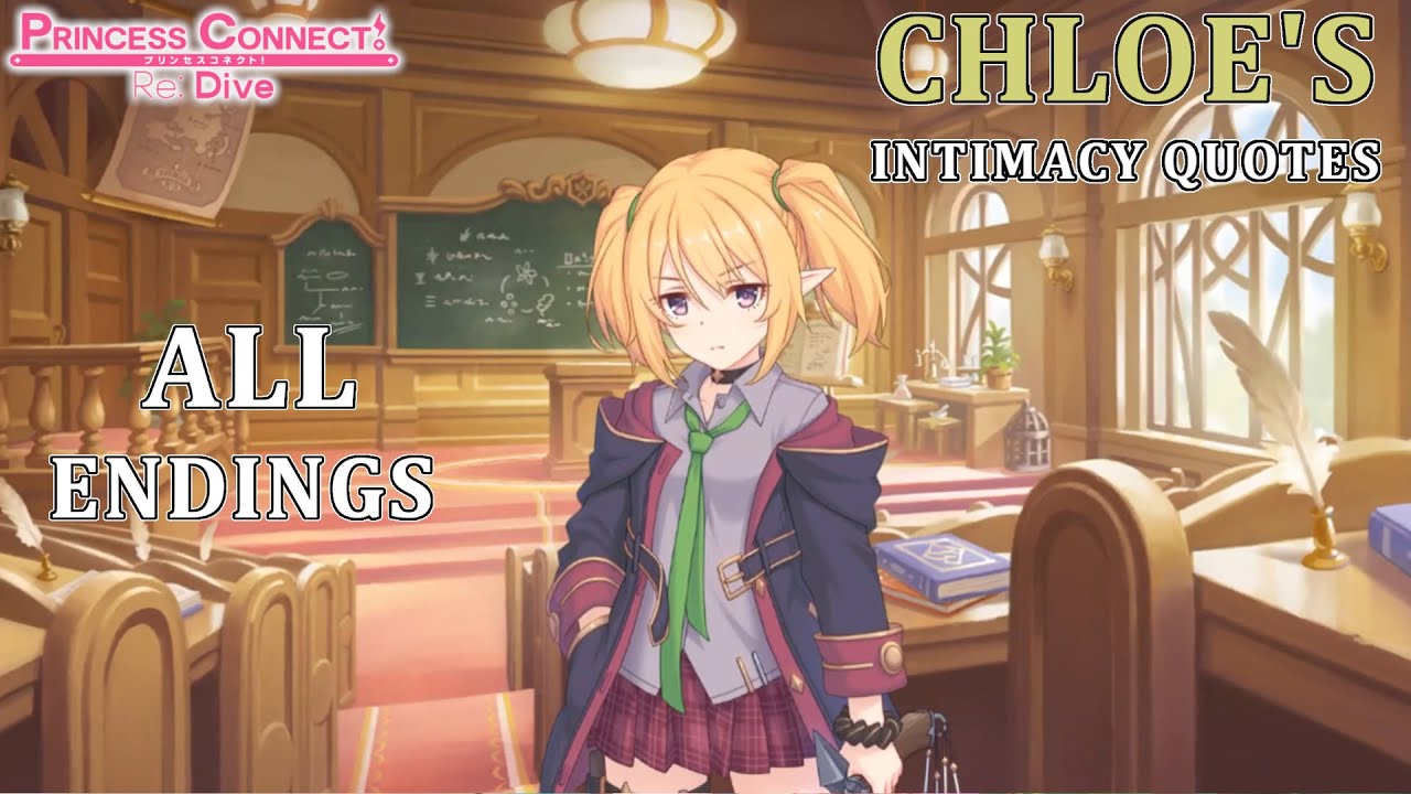 Princess Connect Re:Dive - Chloe's Intimacy Episodes ALL Choices ...