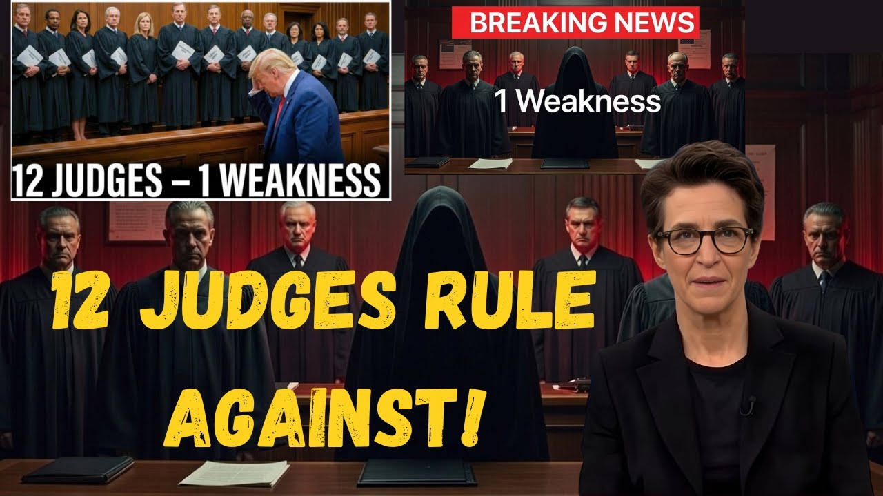 12 Federal Judges Rule Against Trump | Legal Winning Streak Exposed as ...