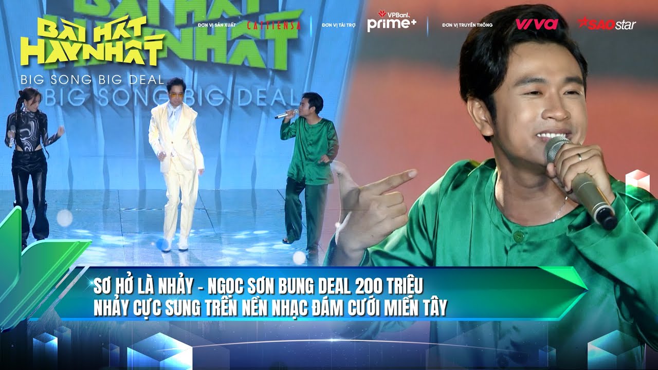 Sơ hở là nhảy - Ngọc Sơn bung deal 200 triệu nhảy cực sung với nhạc đám ...