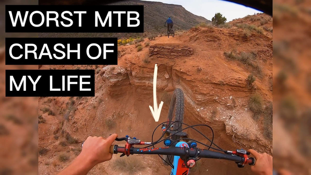 My Worst MTB Crash EVER! (Lucky to Walk Away) - YouTube
