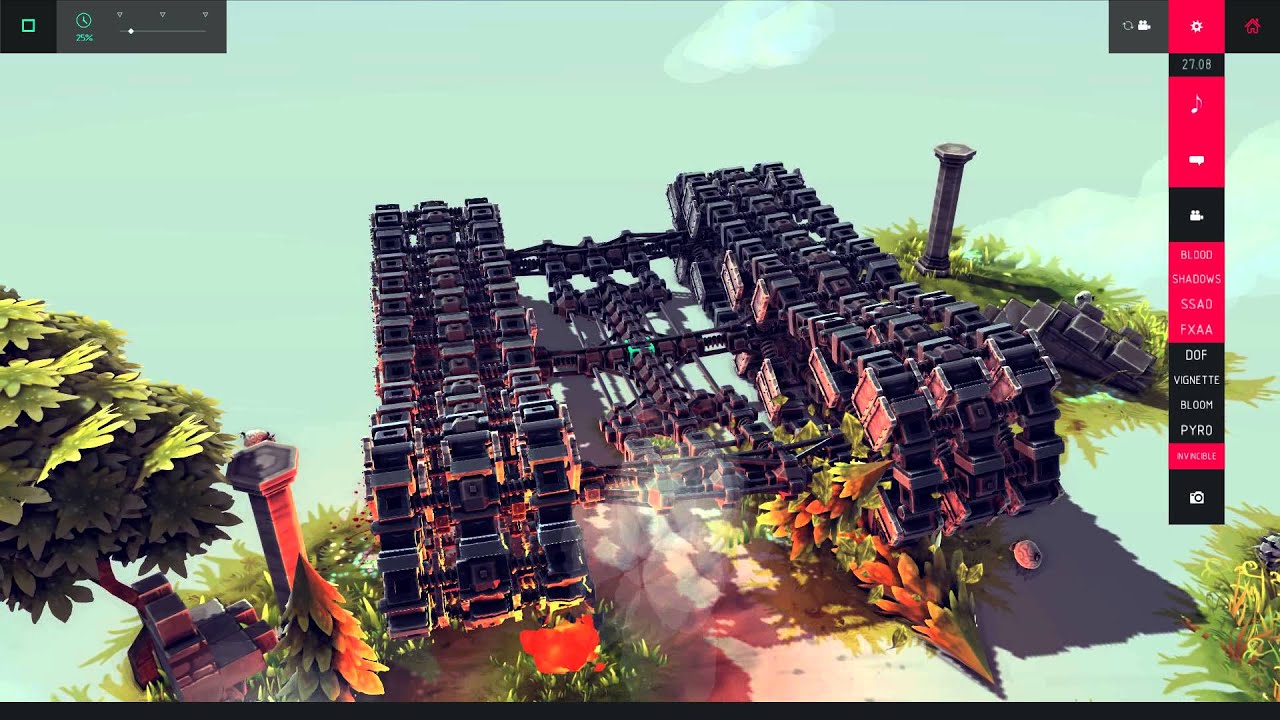 Besiege super heavy tracked tank chassis - YouTube