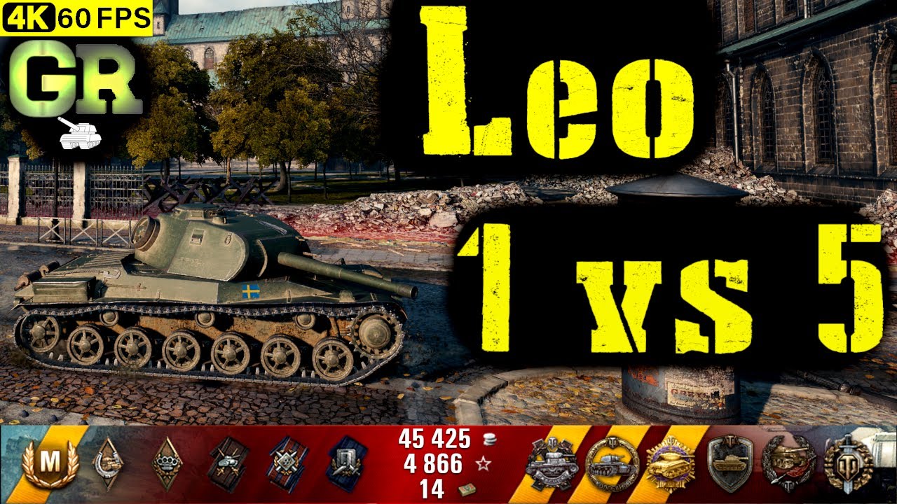 World of Tanks Leo Replay - 10 Kills 2.9K DMG(Patch 1.4.0) - YouTube