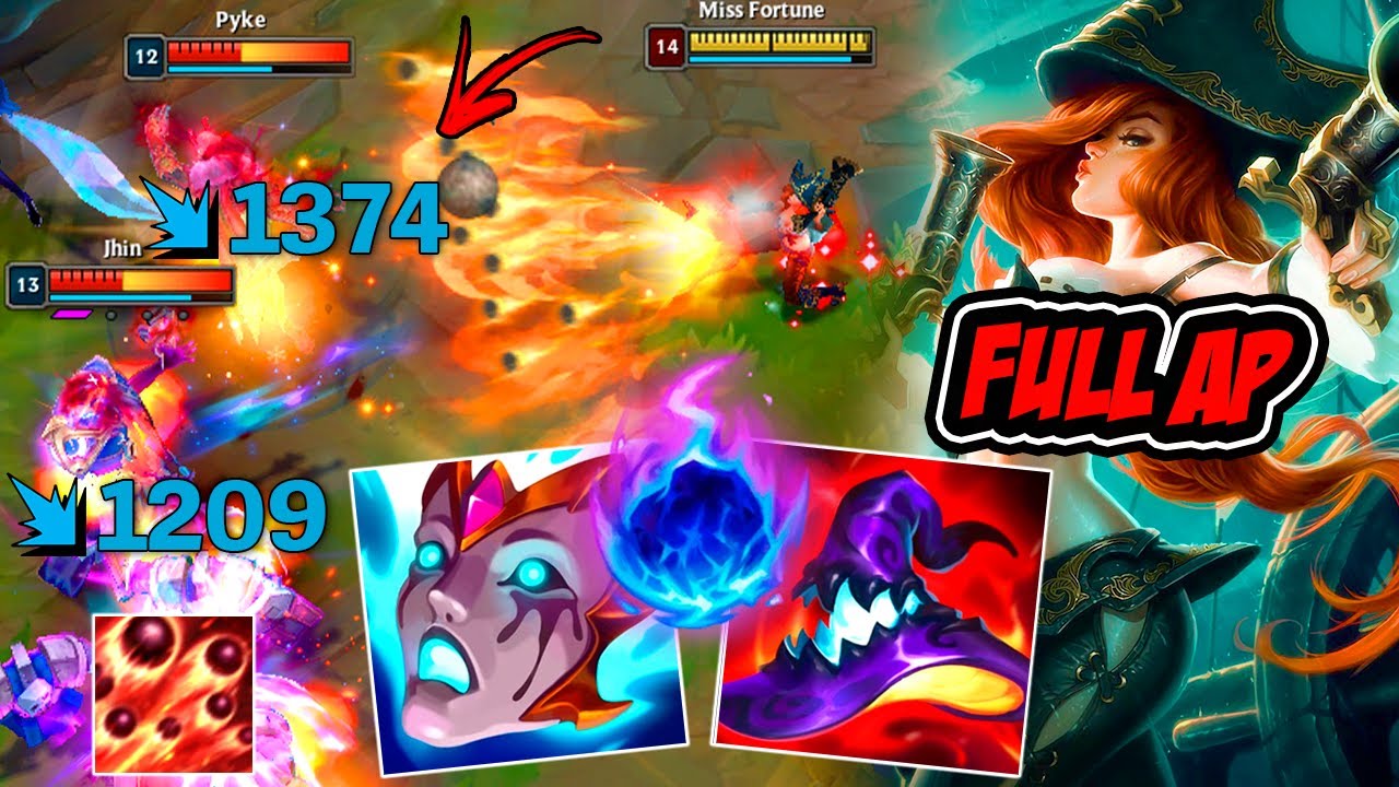 MISS FORTUNE FULL AP DANO ABSURDO COM ESSA BUILD !! - LEAGUE OF LEGENDS ...
