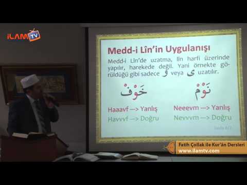Medd-i Lîn Nedir? (Tecvid Dersi) - Adem Akbaş