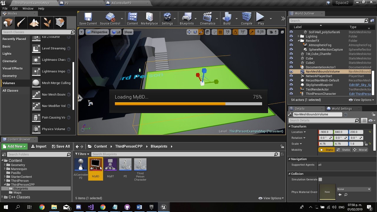 Follow Character IA - UNREAL ENGINE 4 - YouTube
