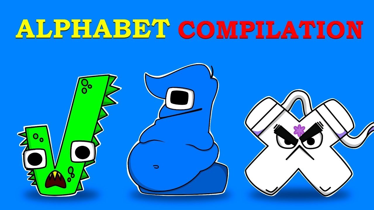 NUMBER LORE and ALPHABET LORE 1000 mysterious buttons - Animation ...