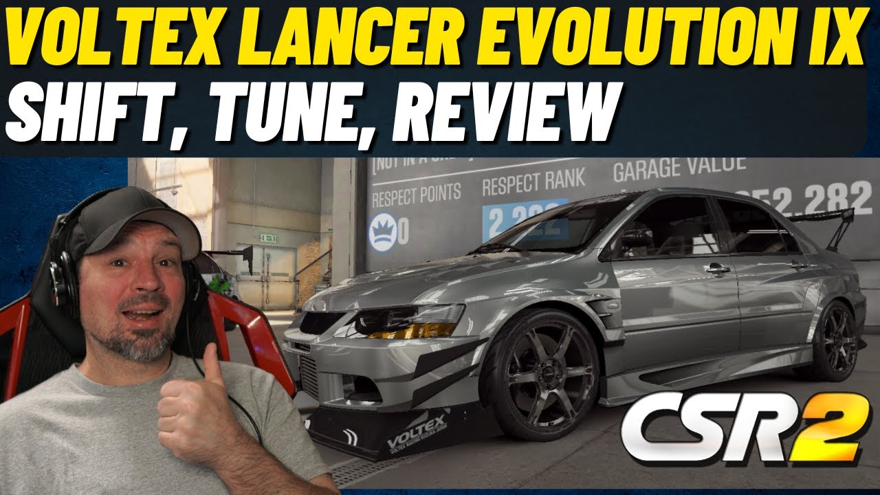 CSR2 Voltex lancer Evolution IX | Shift, Tune and Review - YouTube